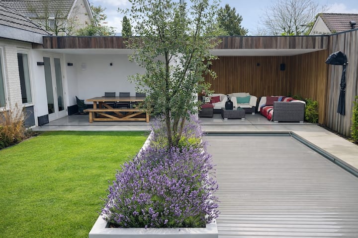Vakantie! Luxe Villa, Tuin+zwembad Met 2 Sk, 2 Bk - 's-Hertogenbosch