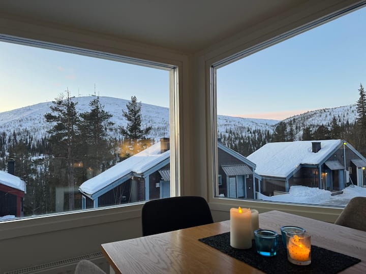 Fräsch Och Mysig Stuga Med Fin Utsikt öVer Dundret - Gällivare