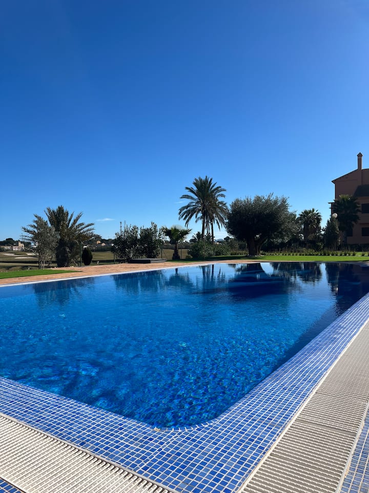 Ground Floor Apartment Frontline Serena Golf View - Carthagène, Espagne