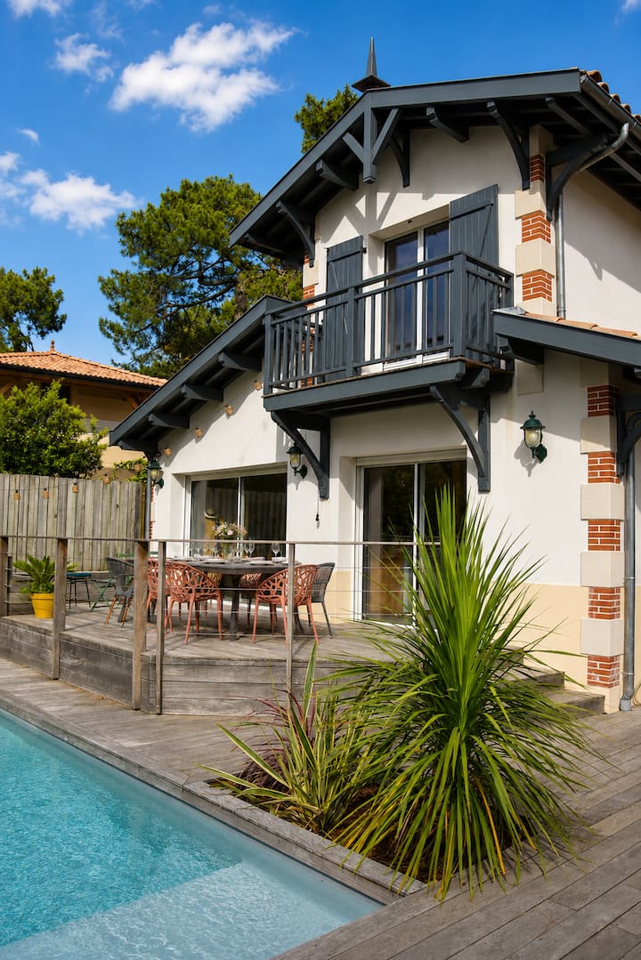 Maison De Vacances Avec Piscine 8p - La Teste-de-Buch