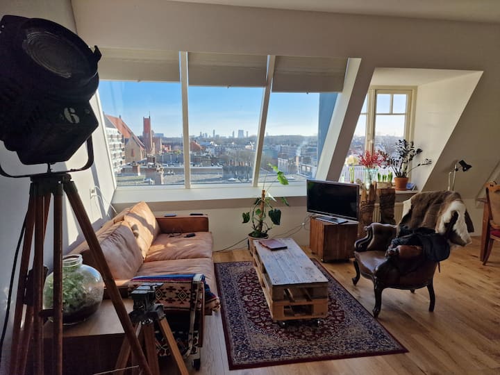 Beach-appartement Met Uitzicht Skyline + Dakterras - The Hague