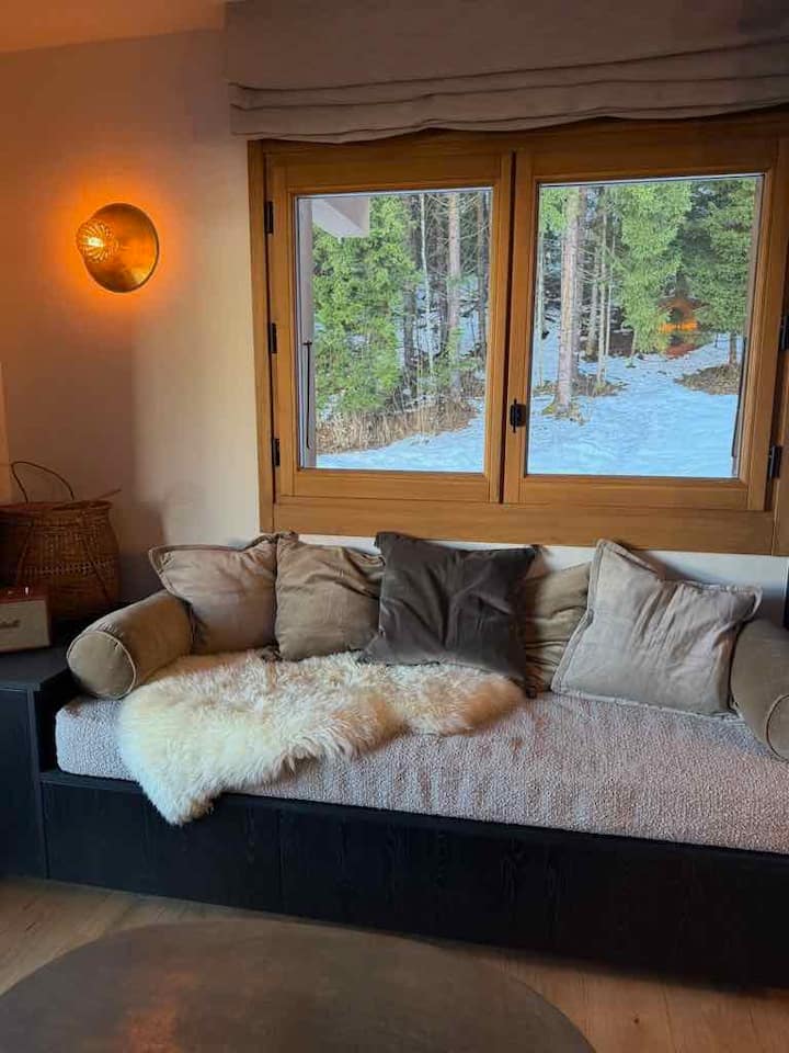 Petit Appartement T2, Village à Pieds - Megève