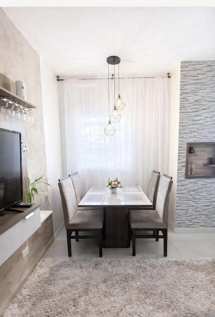 Apartamento Mobiliado A 15 Min Do Aeroporto 4 Pess - São José dos Pinhais