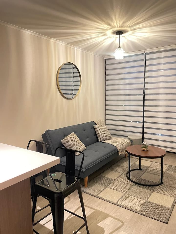 Departamento Moderno, Cómodo & Full Equipado - Santiago