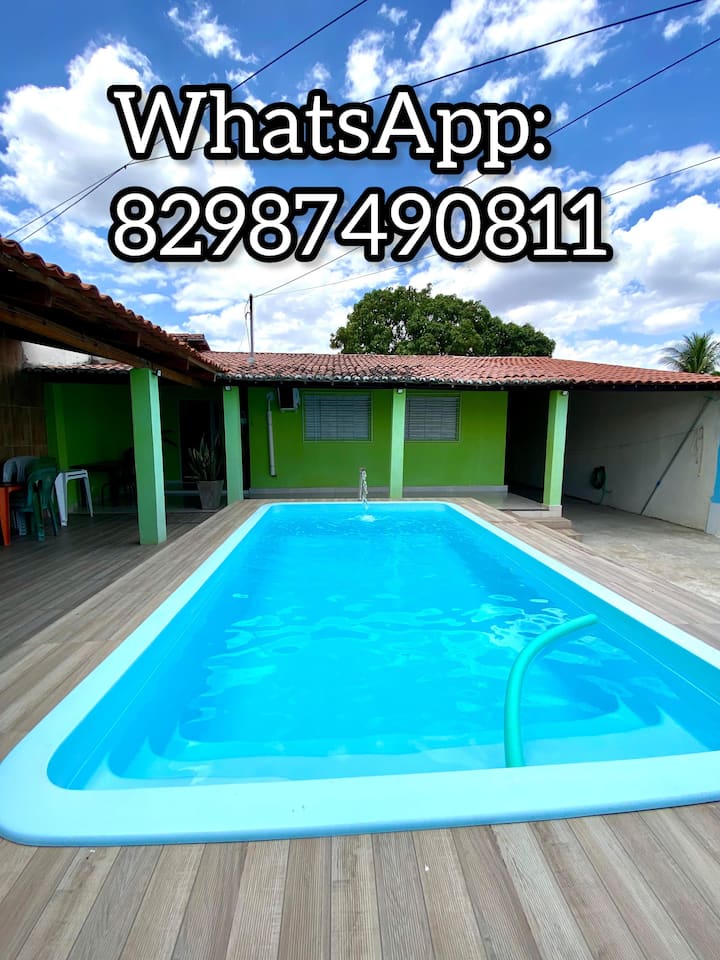 Casa De Temporada Aconchegante Com Piscina - Piranhas