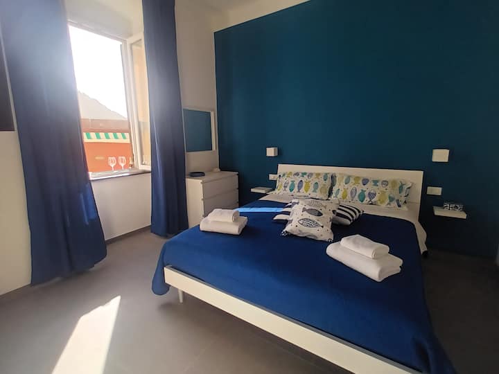 Riomaggiore Blue Apartment - With Sea View - Manarola