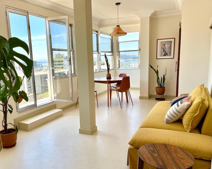 Spacious Flat In Glória With Balcony And Views. - Brésil