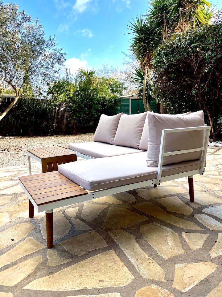 Bali Suite – Oasis Zen Avec Jardin & Piscine - Plage de Saint-Aygulf