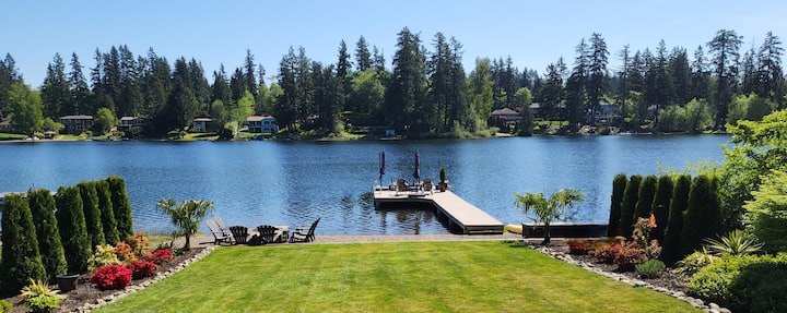 World Cup 
Gated Retreat On 
Pristine Lake! Goal! - Kent, WA