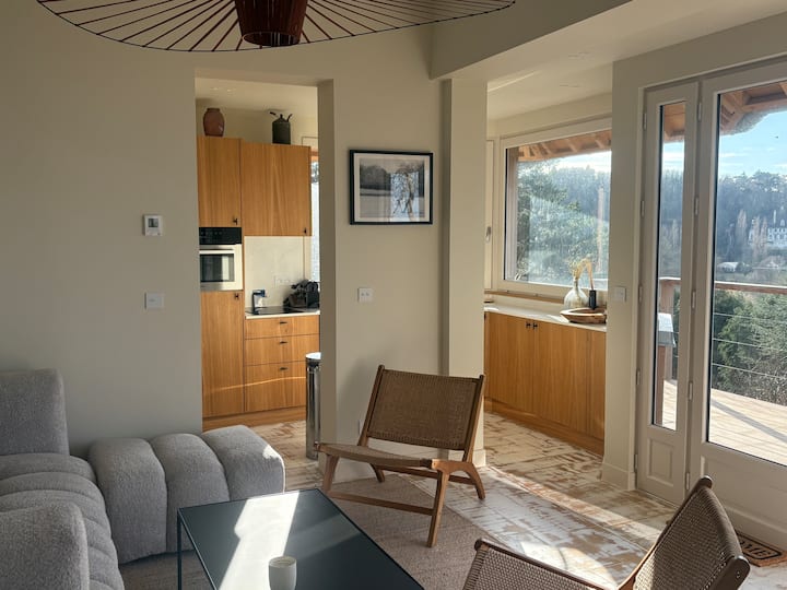 Maison Vue Mer Au Calme - Villerville