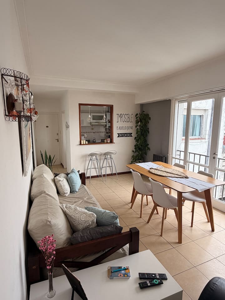 Departamento Con Terraza En Mar Del Plata Centro - Mar del Plata