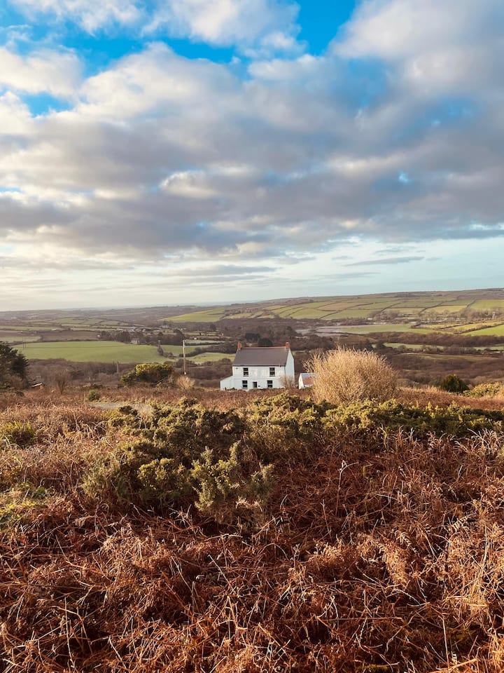 Peaceful Moorland House | Central Cornwall - Helston