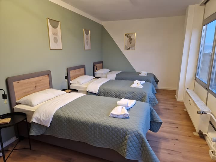 Stay ÇIl - Penthouse Altmarkt, 3 Betten & Parken - Kaufungen