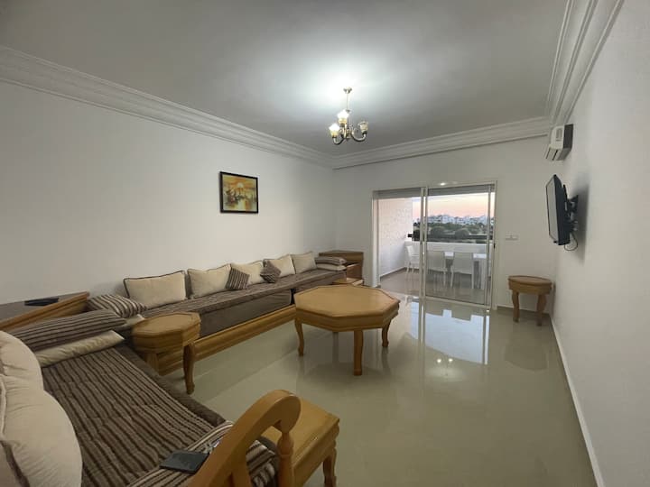 Appartement 1 Chambre : Terrasse Vue Golf & Océan - Asilah