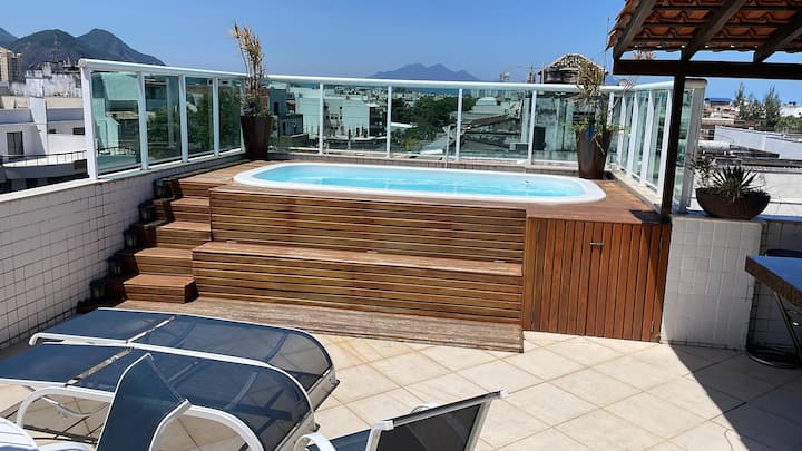 Cobertura Duplex Com Piscina/ 4 Qtos / 400m2 - Río de Janeiro