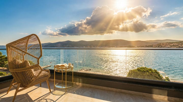 Deluxe Villa Rapp Laurenn  Pool By Sea - Okrug Gornji