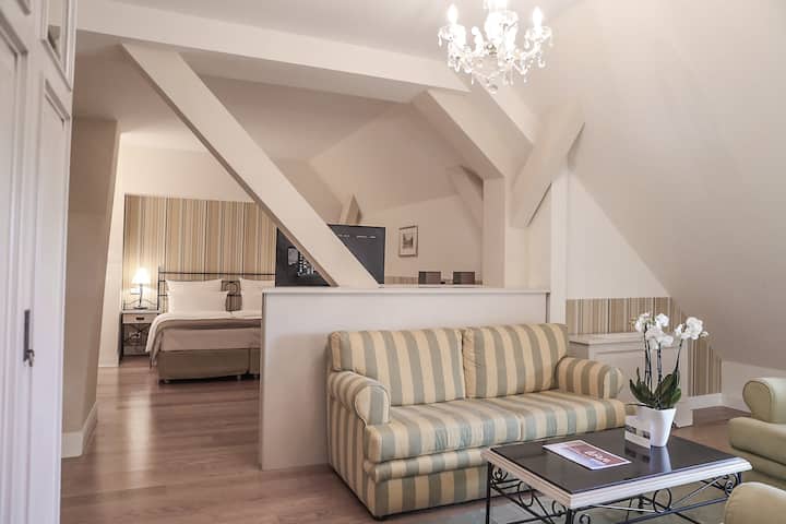 Atlantic Grand Hotel - Junior Suite Meerblick, Dg - Travemünde