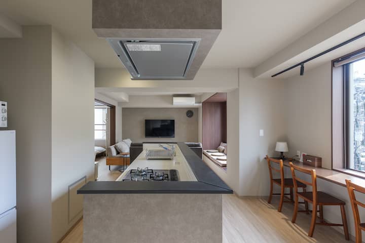 熊本城すぐそば／繁華街まで徒歩2分／最大5名／ワンフロアまるまる貸切「a&m花畑401」 - Kumamoto, Japan