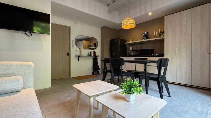 Moderno Loft Con Vista Arbolada En La Colonia Roma - Ciudad de México