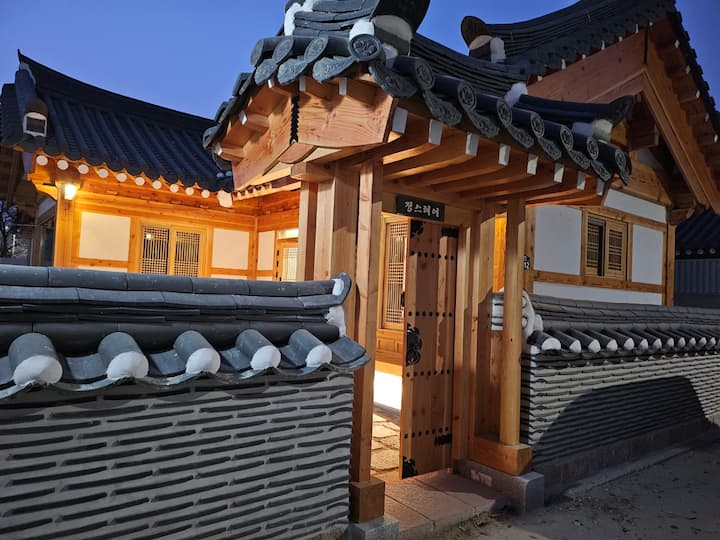 정스테이 경주 / 황리단길 도보 5분 / 방2 / 야외자쿠지 - 용강동