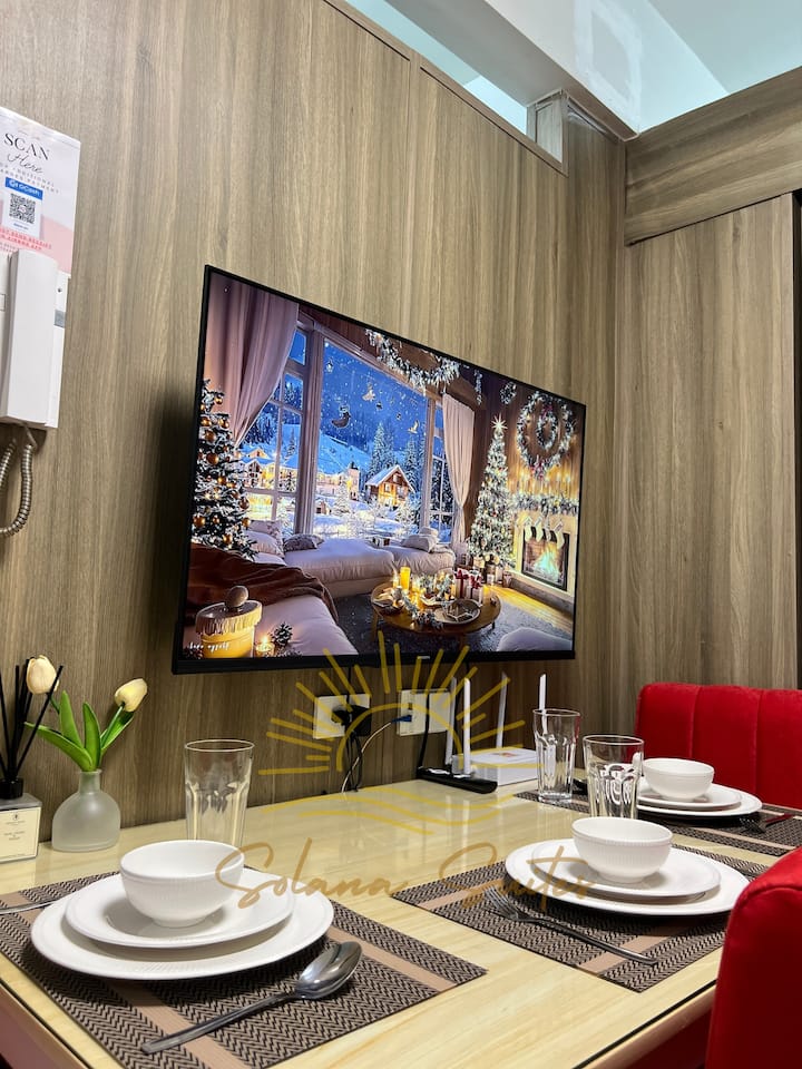 Modern 2br Staycation With Balcony Near Moa & Naia - Manille