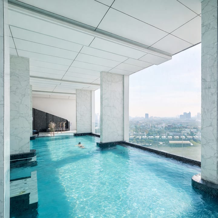 New Bangkok Duplex Luxury Condo With Skypool + Gym - Bangkok