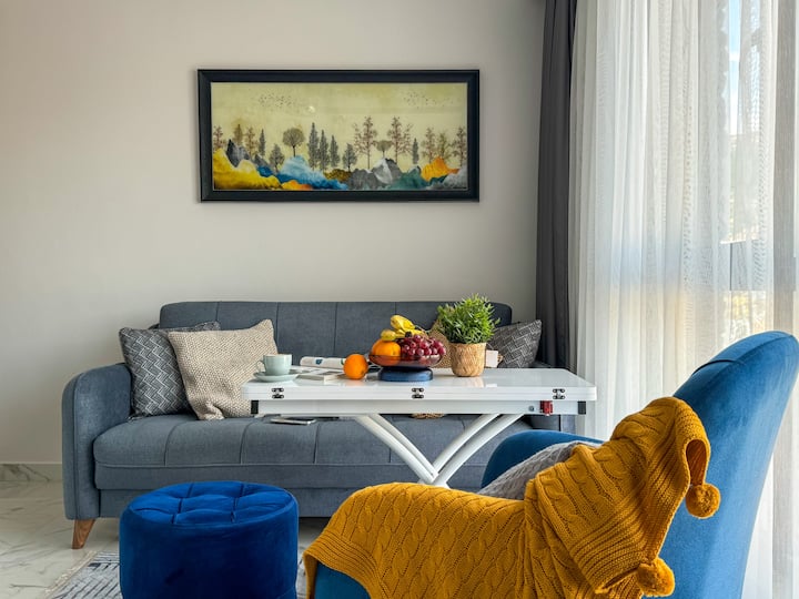 Qoople Elite 3 City 37 апартаменты с видом на горы - Alanya
