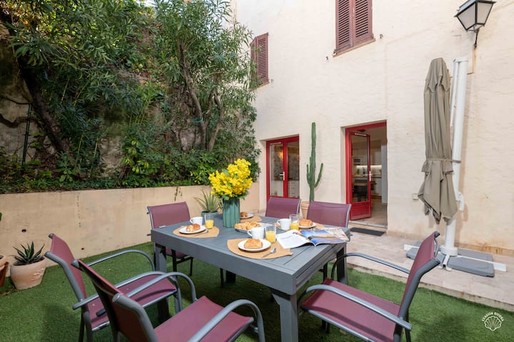 Maison Moderne 2ch/2sdb Jardin, Emplacement Unique - Antibes