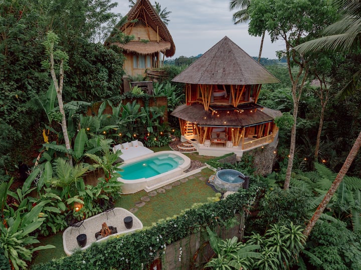 Makerti Bali • Sanctuary Bamboo House - Sidemen