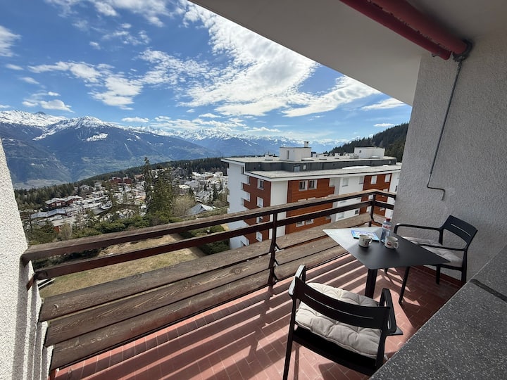 Appartement Ski In Out Avec Magnifique Vue - Anzère