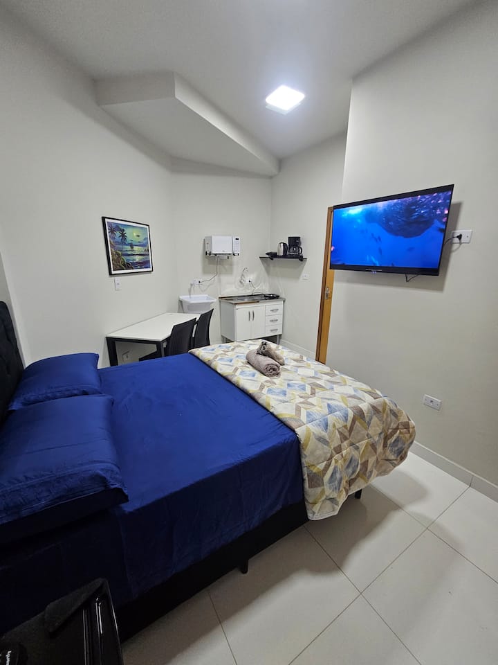 Studio 07, Suíte, Garagem Em Frente, Grátis - Maringá