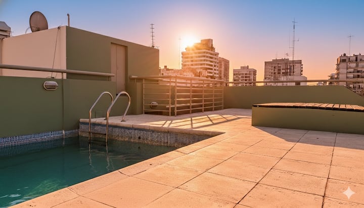 Piscina, 3 Huéspedes En Recoleta - Buenos Aires