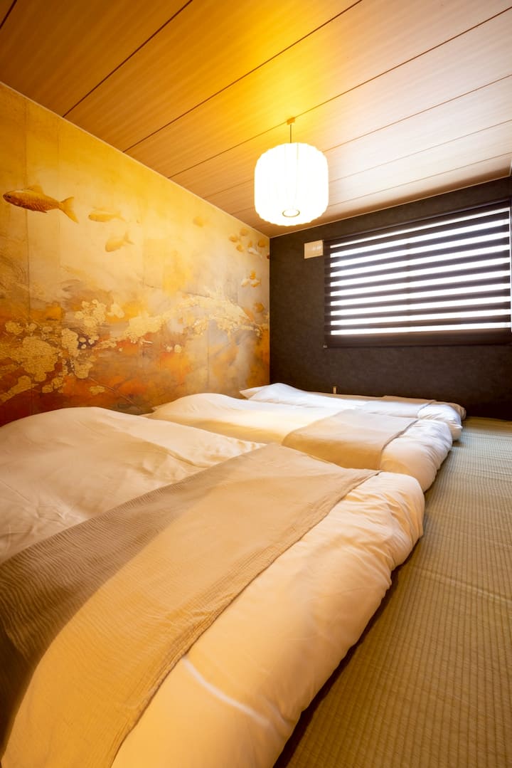 日本美を感じる富良野の和モダン宿｜最大6名・アート空間でくつろぐ滞在 - Furano