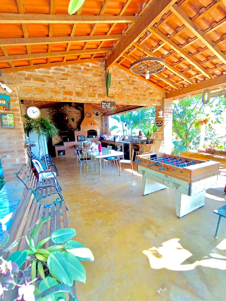 Chacara Aconchegante Em Meio A Natureza - Socorro