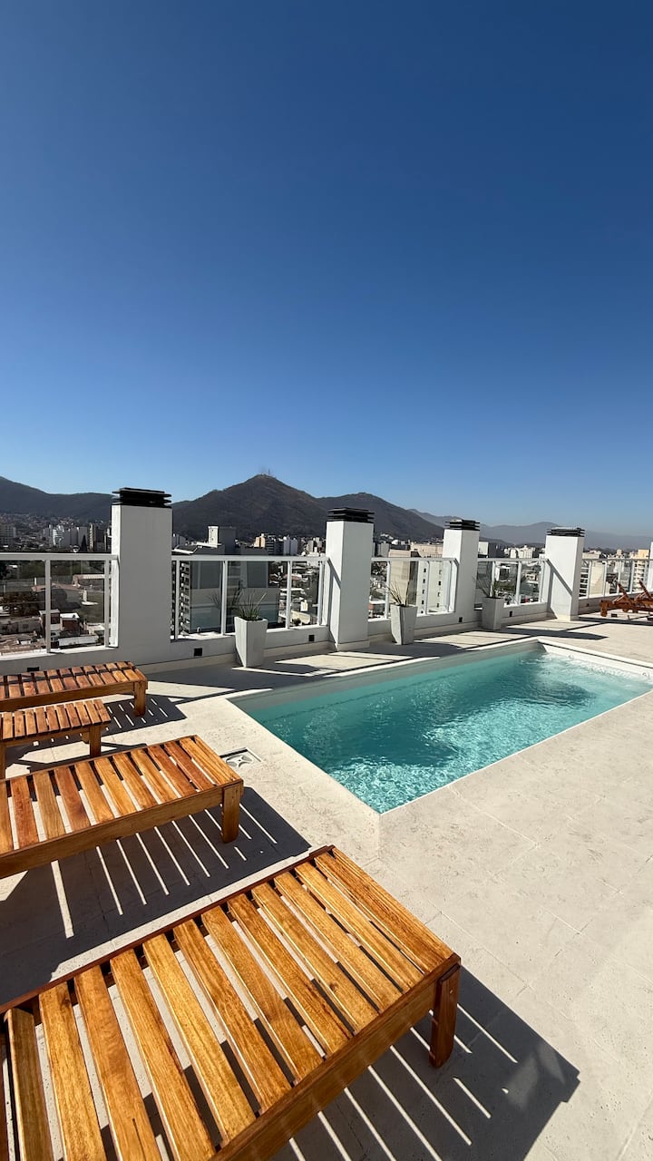 Hermoso Estudio Con Pileta Y Gym - Salta