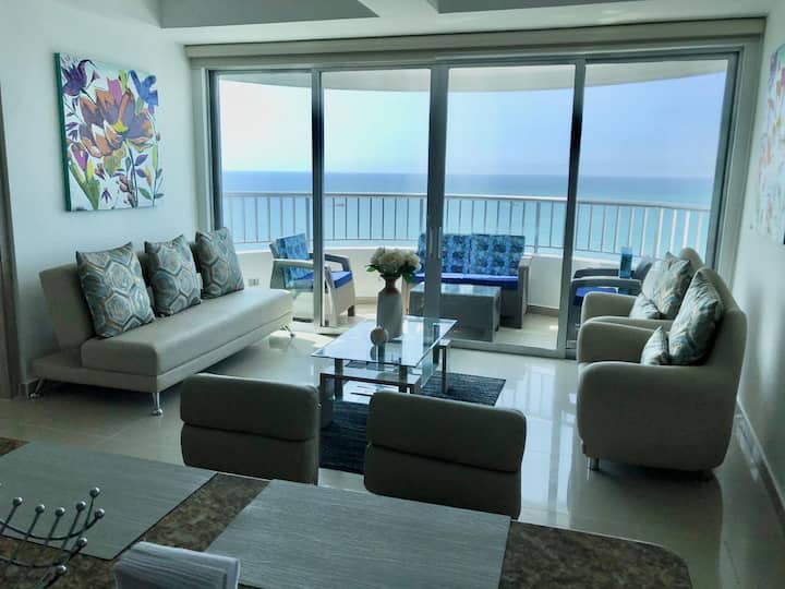 Luxury Oceanfront Suite| Piso18 | Cartagena| Colom - Cartagena