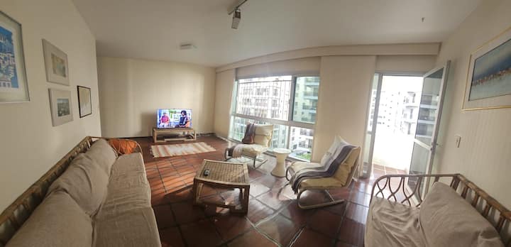 Apartamento Da Vovó A 150m Da Praia Pitangueiras - Guarujá