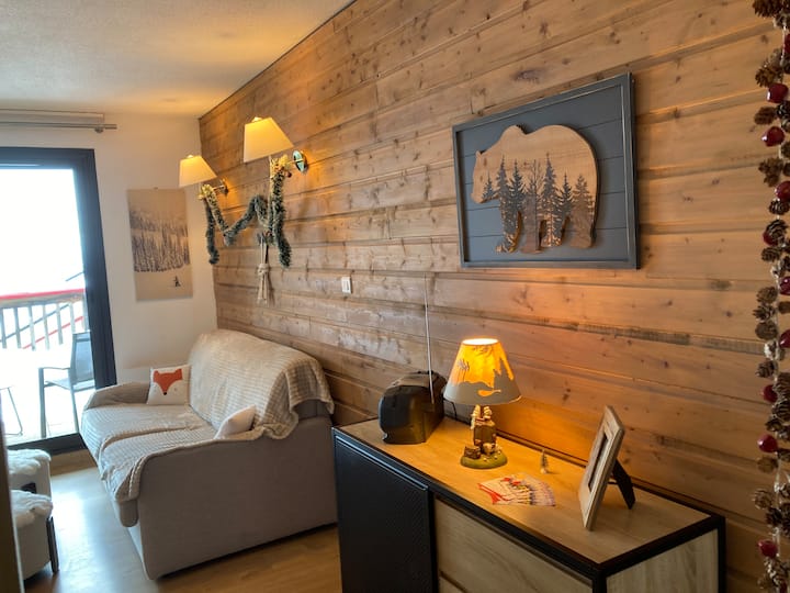 Studio 2 Personnes Font-romeu, Terrasse, Parking - Font-Romeu-Odeillo-Via