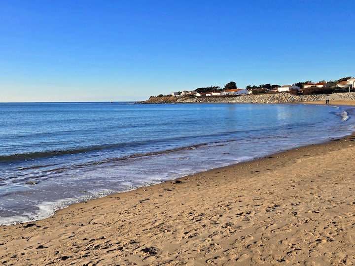 Maison Avec Piscine à 1,1 Km De La Mer - Brem-sur-Mer