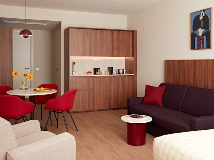 Numa | Xl Studio With Kitchenette And Sofa Bed - Delft