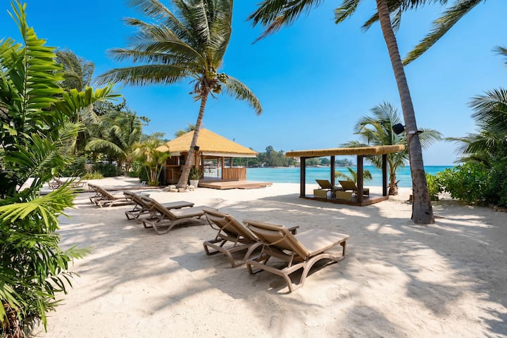 Bankun Boutique Beachfront 7br Private Beachfront - Koh Samui