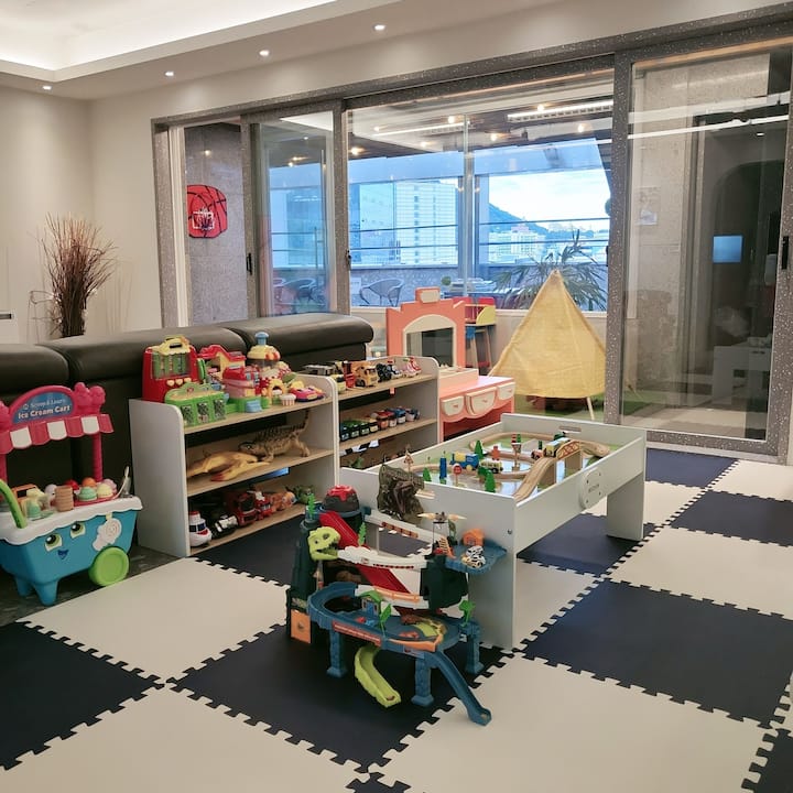 [오픈 특가]서면 편안한 가족 여행/최대12인/테라스/바베큐/노천탕/키즈룸/노래방 - Nam-gu