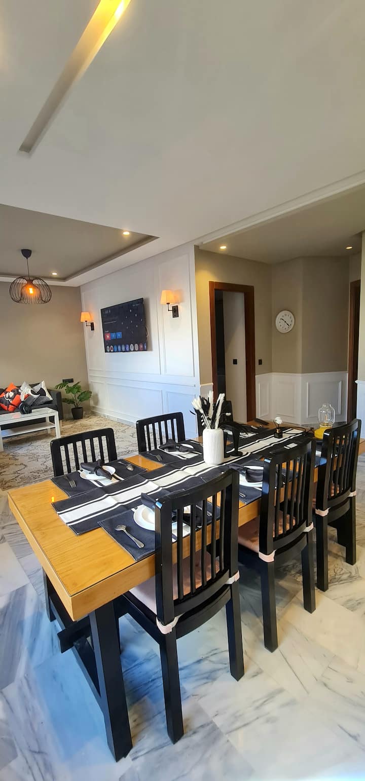 Smart-house 5(fibre 100mb,clima,2ch,3 Sdb,parking) - Fez