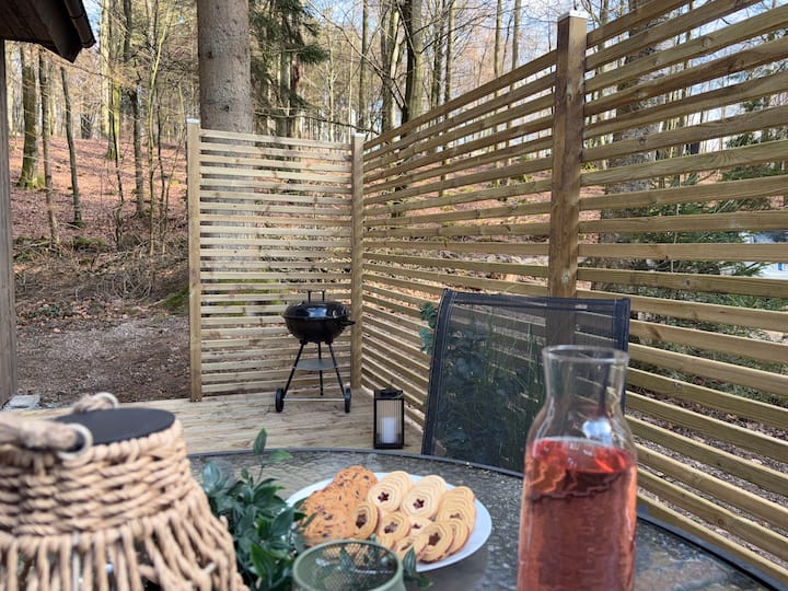 Mysig Stuga I Skogen Lugnt Läge & Perfekt Getaway - Höör