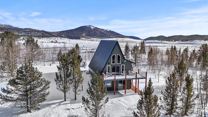 Good Hope A-frame | Views Everywhere + Disc Golf - Cripple Creek, CO
