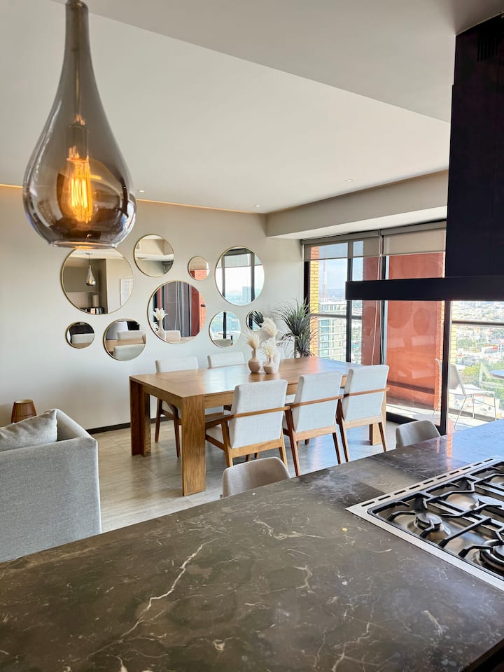 Espléndido Depto. Vistas Increíbles Zona Americana - Mexico