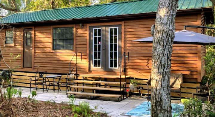 Jackrabbit Cabin On The Suwannee River. - Stephen Foster Folk Culture Center State Park, White Springs