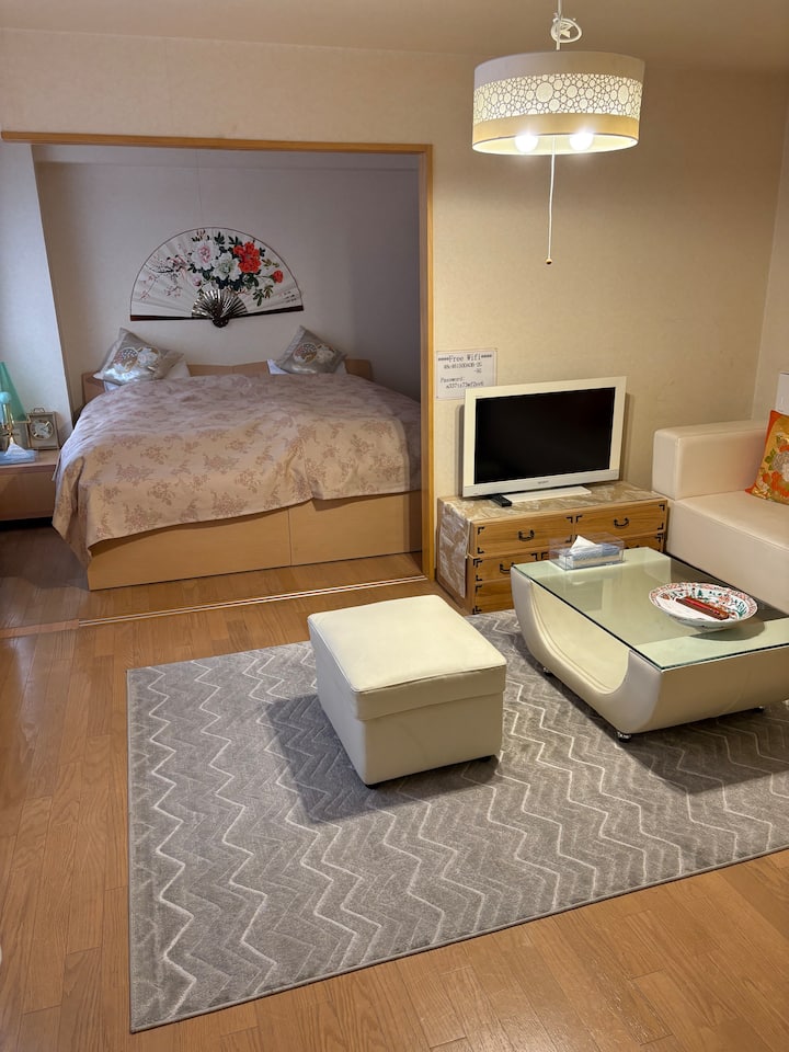 D22|地下鉄札幌駅出口21番から徒歩5分|最大3名|無料wi-fi|完全貸切のプライベート空間 - Sapporo