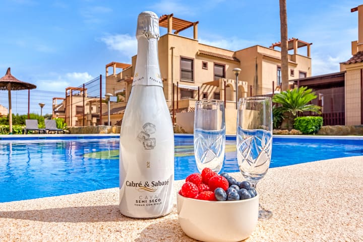 Oasis In Los Collados 2 Br Pool & Garden - Águilas