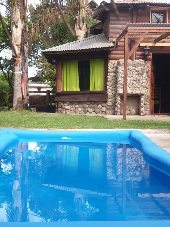 Cabaña Para 5/6 Personas – Con Pileta – Quequén - Necochea